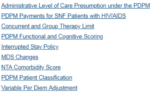 New CMS Website for SNFs – Patient Driven Payment Model – BriggsNetNews