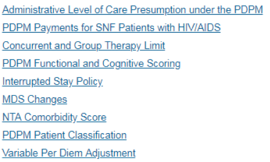 New CMS Website for SNFs – Patient Driven Payment Model – BriggsNetNews