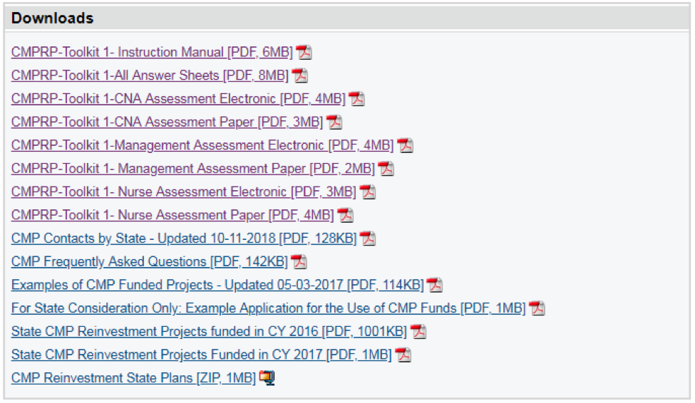 CMS Provides Correct Link for Nursing Home Staff Competency Assessment Toolkit – BriggsNetNews