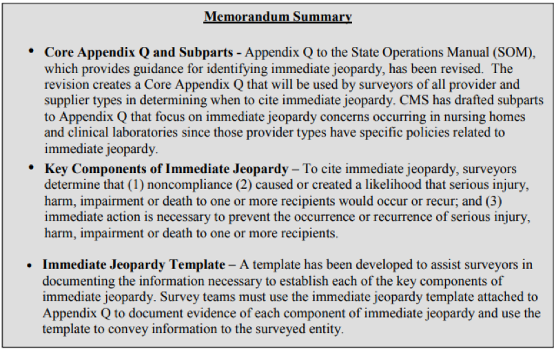 CMS Issues 2 Guidance Documents That You Need to Review! – BriggsNetNews