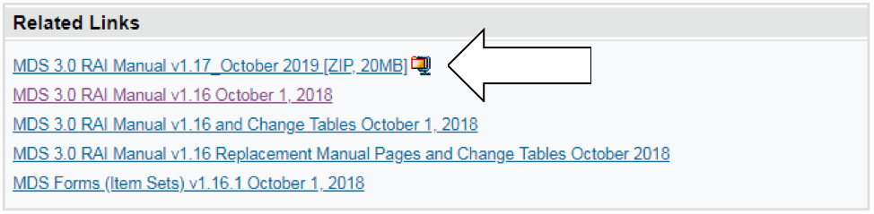 Early Release of October 2019 RAI User’s Manual Just Posted by CMS ...