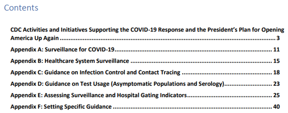 CDC Releases Reopening America Guidelines – BriggsNetNews