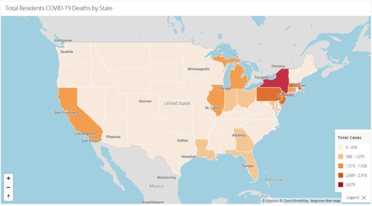 COVID-19 Nursing Home Data Posted for Week Ending June 7, 2020 ...