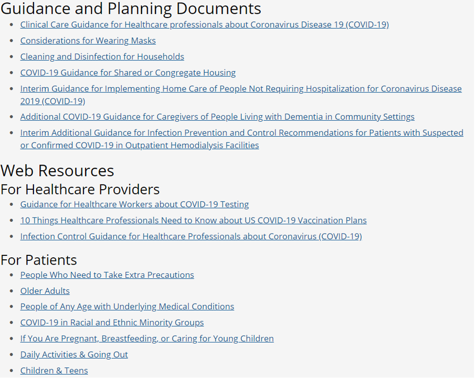 COVID-19 Toolkit for Healthcare Providers – BriggsNetNews