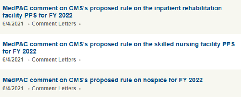 MedPAC Releases Report on Medicare and Health Care Delivery System ...