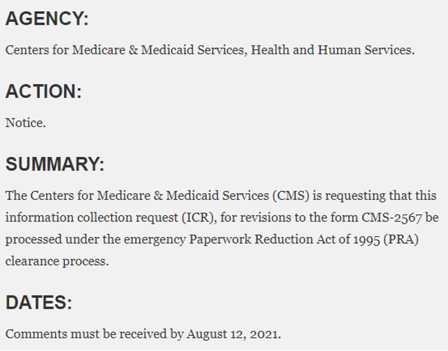Accredited Hospice Programs to Use CMS-2567 Form Beginning October 1 ...
