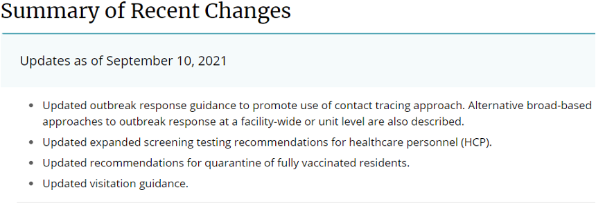 CDC Updates Interim Infection Prevention and Control Recommendations ...
