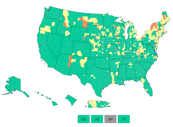 CMS-CDC-NHSN Nursing Home COVID-19 Data for Week Ending October 9, 2022 ...