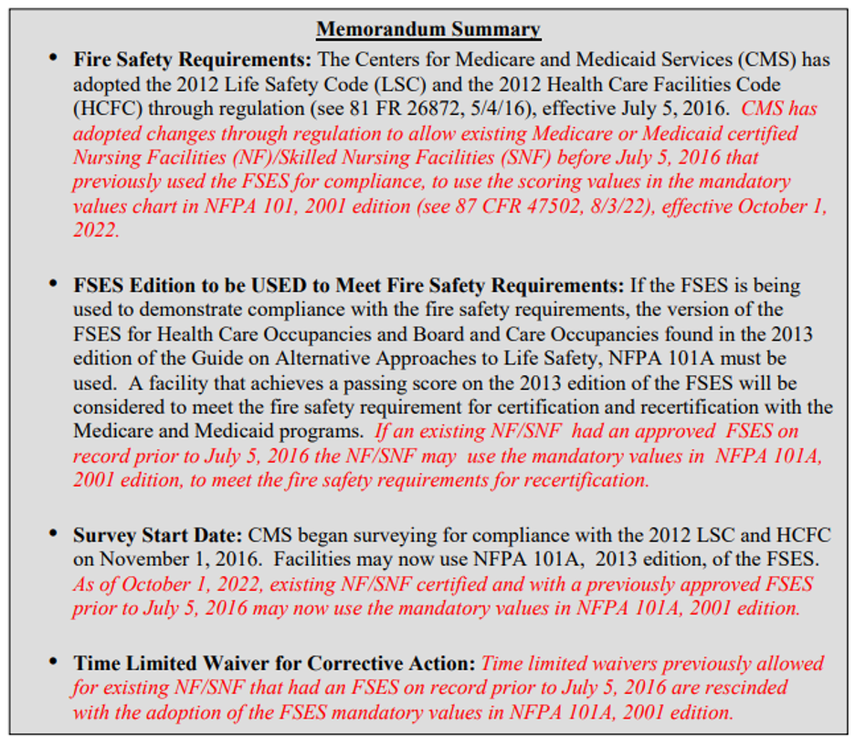 Revision of S&C: 17-15-LSC Effective October 1, 2022 CMS Adopts the ...