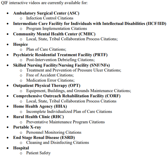 Provider and Supplier Compliance Education Through Quality in Focus ...