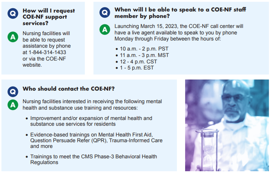 Center of Excellence for Behavioral Health in Nursing Facilities (COE ...