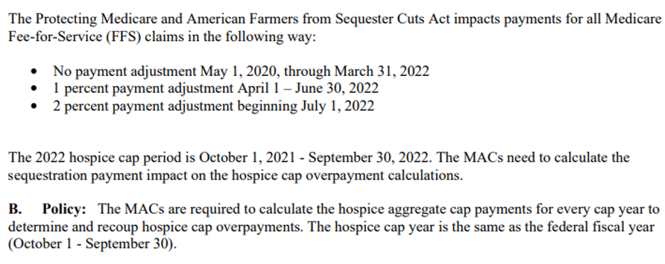 2022 Hospice Aggregate Cap Calculation – BriggsNetNews