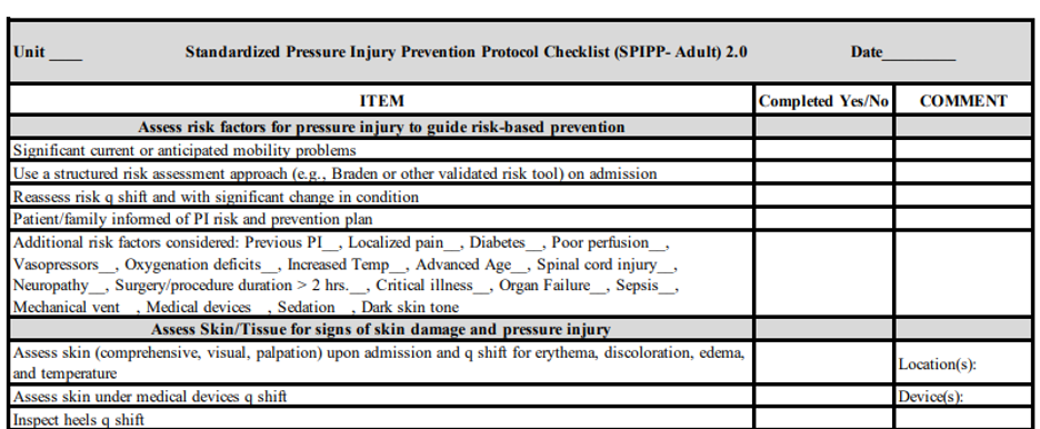 National Pressure Injury Advisory Panel Releases Standardized Pressure ...