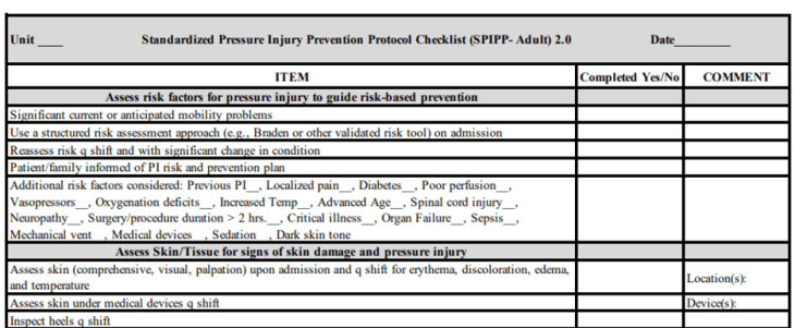 National Pressure Injury Advisory Panel Releases Standardized Pressure ...