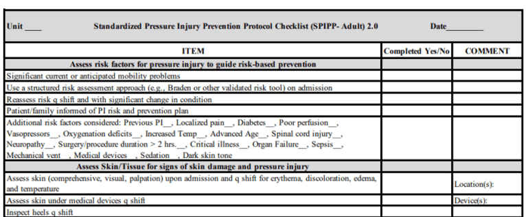 National Pressure Injury Advisory Panel Releases Standardized Pressure ...
